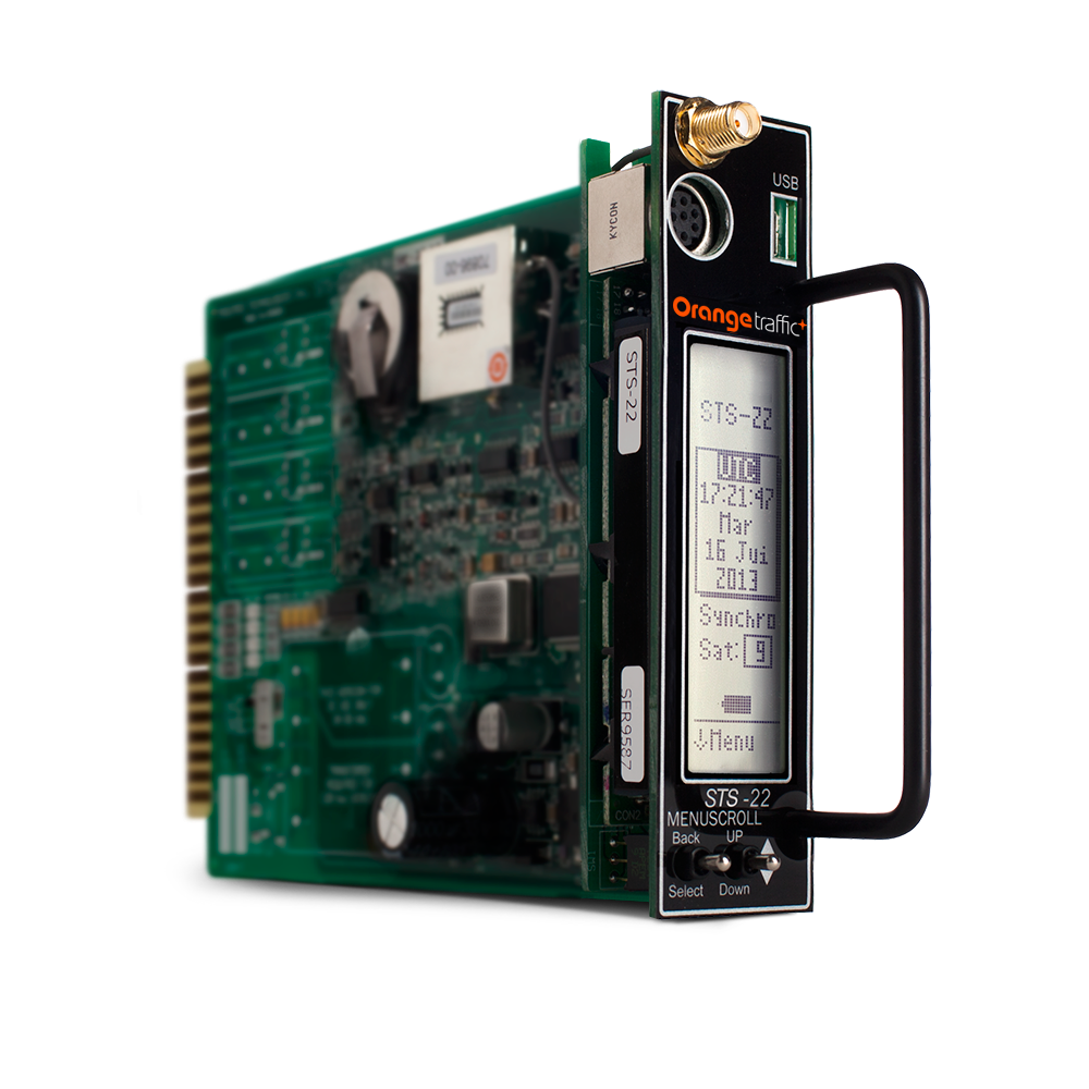 STS-22 GPS Satellite Time Sync - Orange Traffic inc.